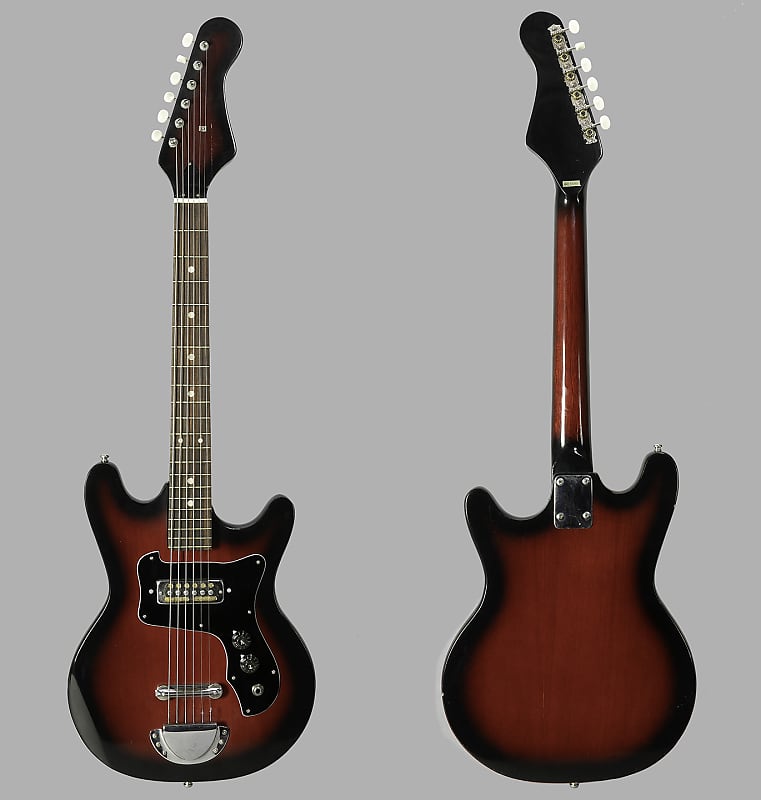 Hondo/Samick Double cut-Gold Foil-in original box 1968-72 - | Reverb