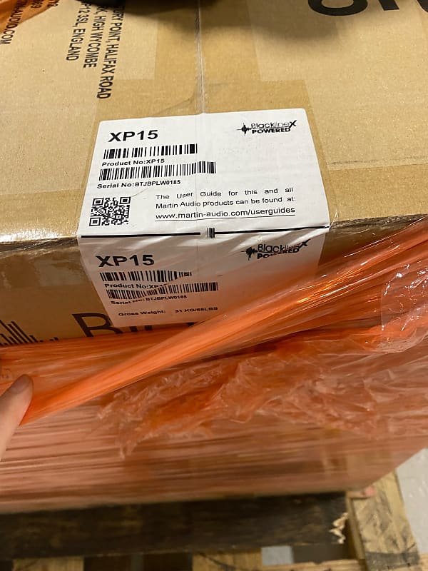 Martin Audio XP15 Black | Reverb