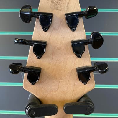 Oldfield Flying V Satin Black Electric Guitar | Reverb