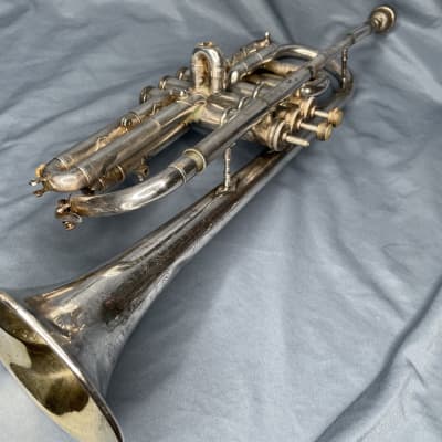 1930 Conn 80a? Long Cornet (trumpet)project horn | Reverb