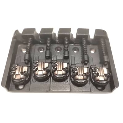 Ibanez Accu-Cast B505 5 Strings Bass Bridge - Black | Reverb UK