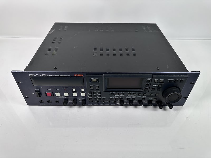 Fostex DV40 DVD-RAM Multitrack Recorder, Pro Level Master | Reverb