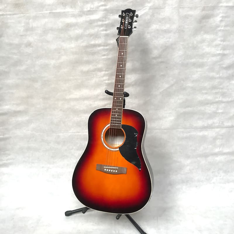 Eko Ranger 6EQ Fishman Sunburst | Reverb