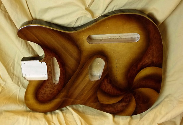 Custom Finished Tele Style Guitar Body | Reverb