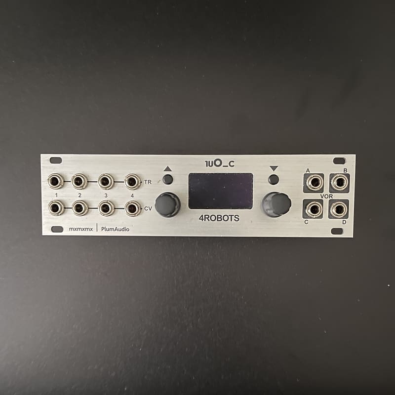 Plum Audio 1uO_c 4ROBOTS Ornament & Crime - Silver | Reverb