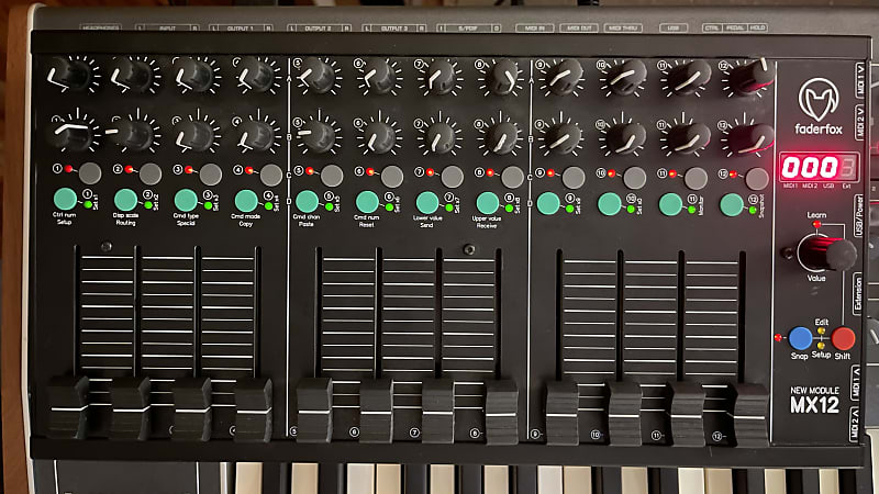 Faderfox MX12 | Reverb
