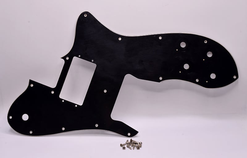 1972 Fender Telecaster Custom Pickguard Black | Reverb