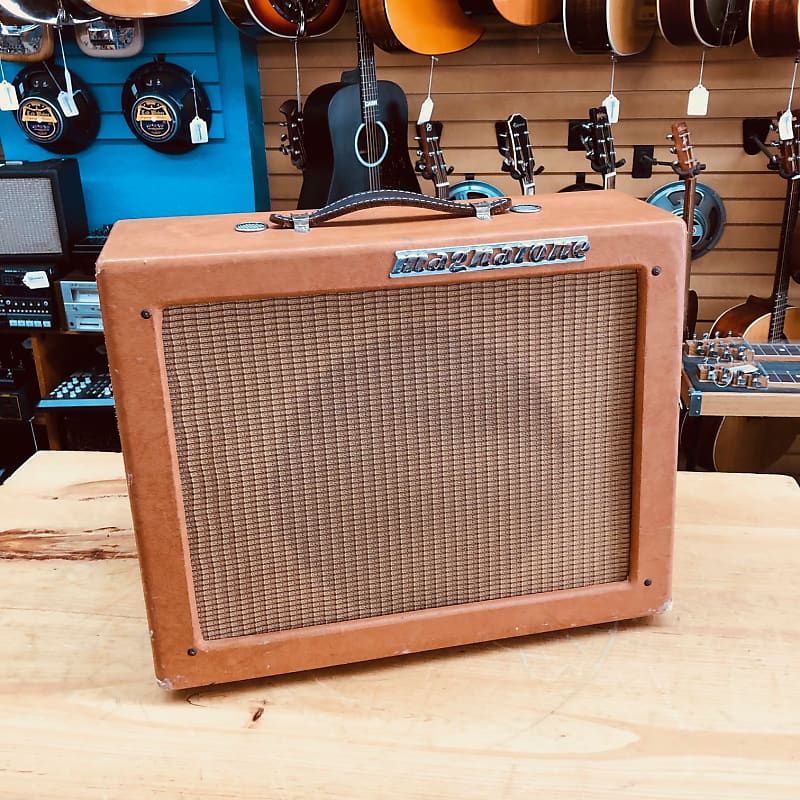 Magnatone Model 115 Vintage Guitar Tube Combo Amp w/ 12" | Reverb