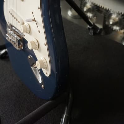Squier Bullet - Blue Electric Guitar | Reverb