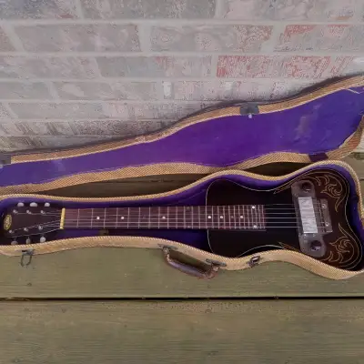 Vintage 1940's Oahu Islander Lap Steel Guitar w/ Original | Reverb