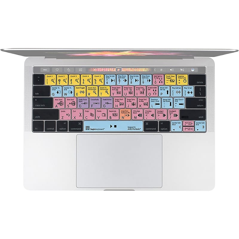 Logickeyboard Avid Pro Tools MacBook skin | Reverb