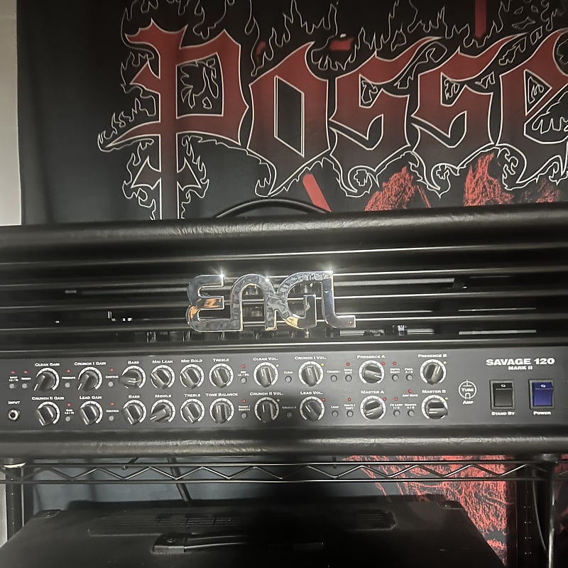 Engl SAVAGE 120 MK II with Z9 MIDI footswitch | Reverb
