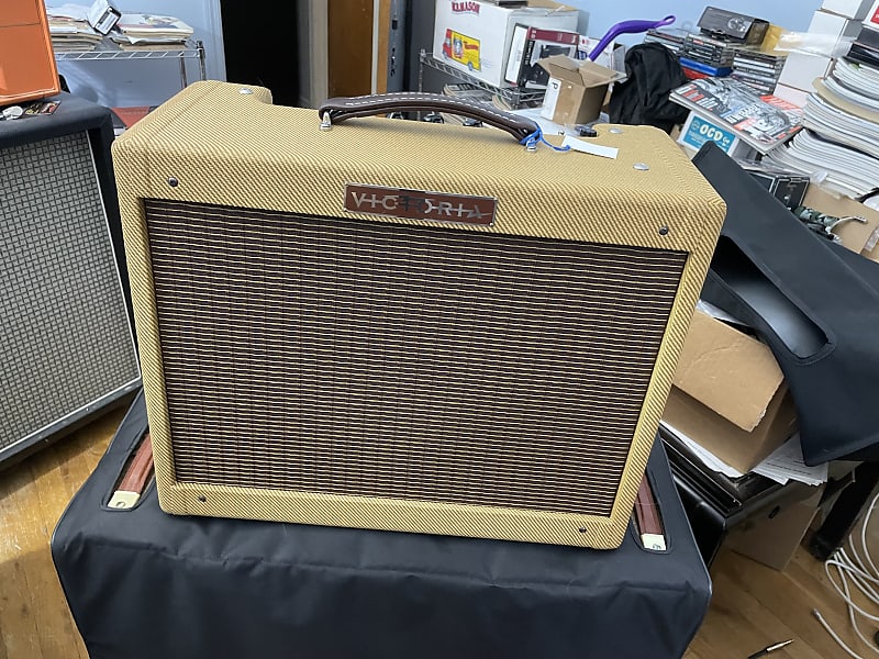 Used Victoria Chicagolux 2022 1x10 tweed amp,1959 Fender | Reverb
