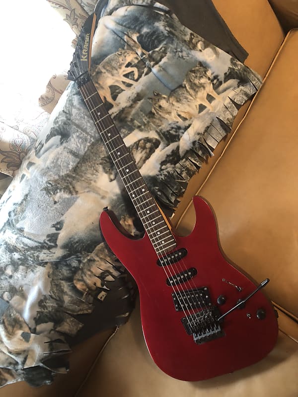 Kramer Striker 605st 1987 - Metallic Red | Reverb