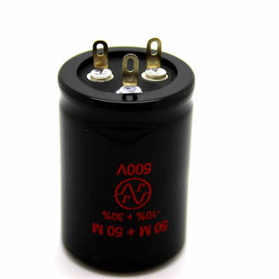 JJ 50UF/50UF 500V DUAL CAPACITOR FOR AMPLIFIER | Reverb Deutschland