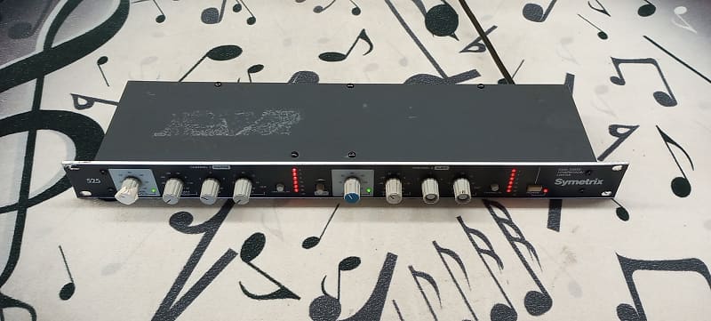 Symetrix 525 Dual Gated Compressor Limiter Rack Mount Unit | Reverb