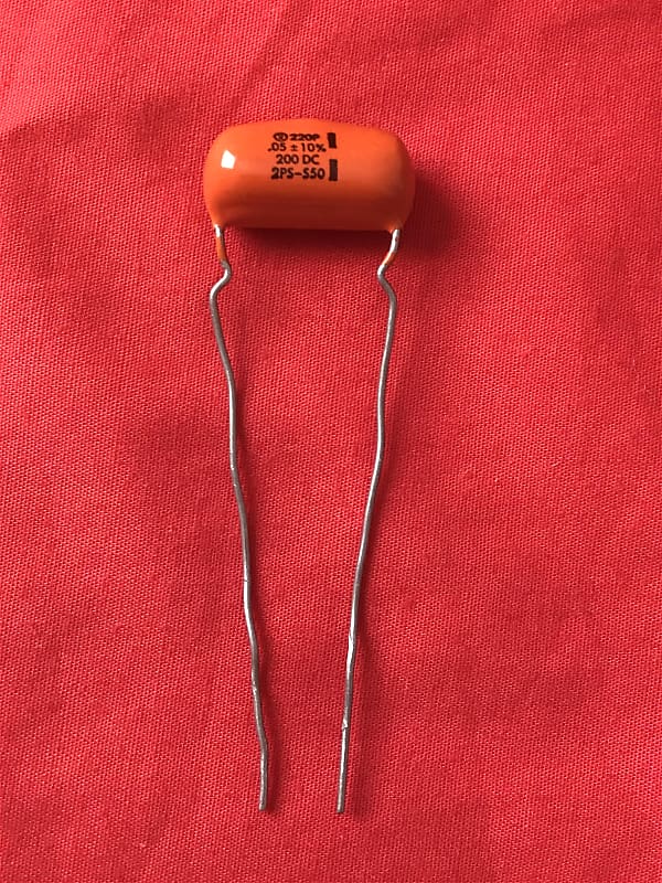 Vintage Sprague .05 uF 200V Capacitor 220P Orange Drop | Reverb