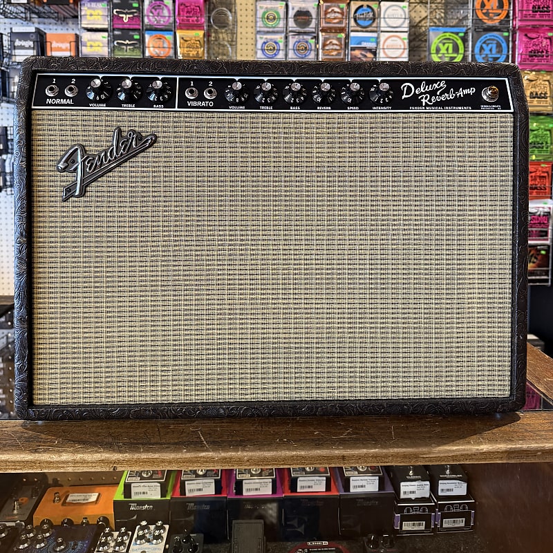 Fender Deluxe Reverb '65 Reissue LTD Western w/ Celestial | Reverb
