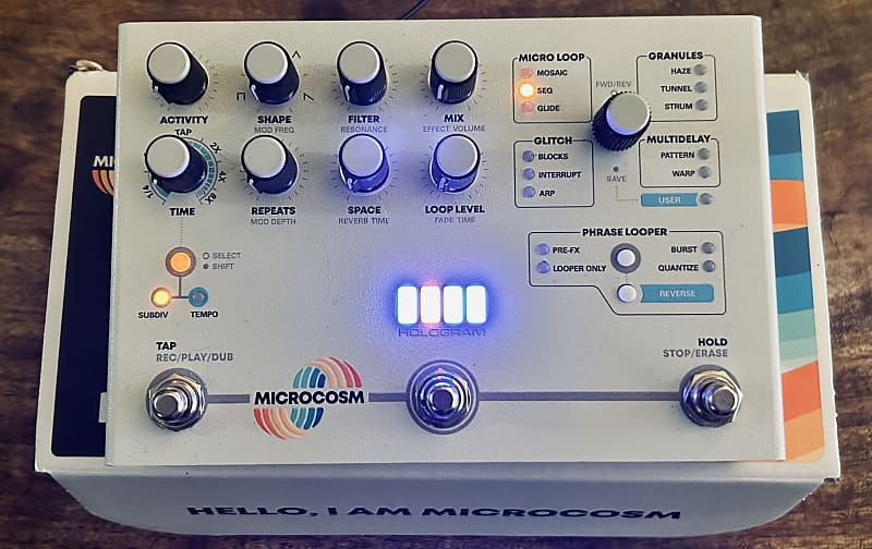 Hologram Electronics Microcosm 2020 - Present - White | Reverb