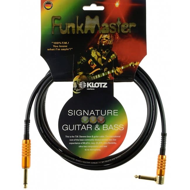 KLOTZ TM-R0450 T.M. Stevens FunkMaster Instrumentenkabel | Reverb