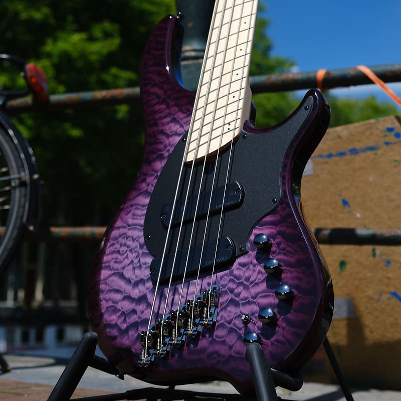 Dingwall Combustion 2 pickup 5-String Ultra Violet Burst | Reverb