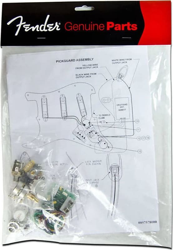 Fender Clapton Mid Boost Kit | Reverb