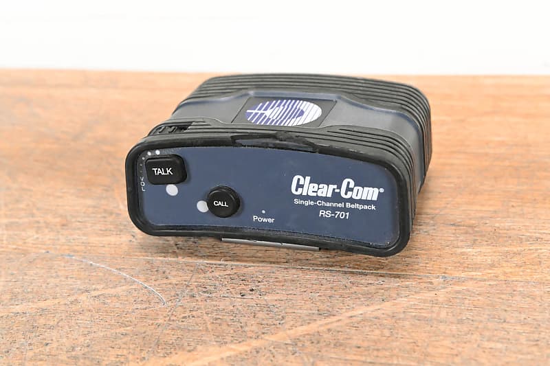 Clear-Com RS-701 Single-Channel Intercom Beltpack CG01CMY | Reverb