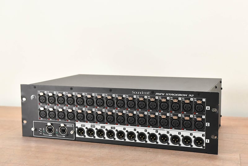 Soundcraft Mini Stagebox 32 Cat 5 32-Ch. Digital Stagebox | Reverb