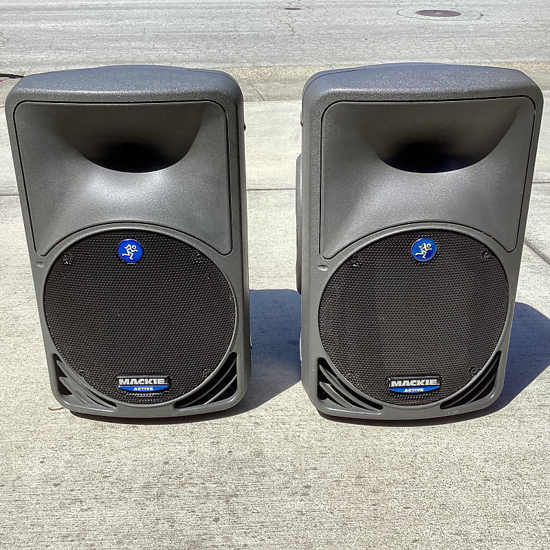 Mackie SRM350 v1 10" 2-Way Powered Loudspeakers - Pair | Reverb