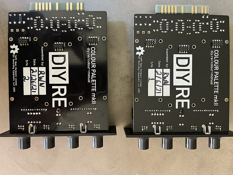 DIYRE Colour Palette Mk II 2021 (pair) - Black | Reverb