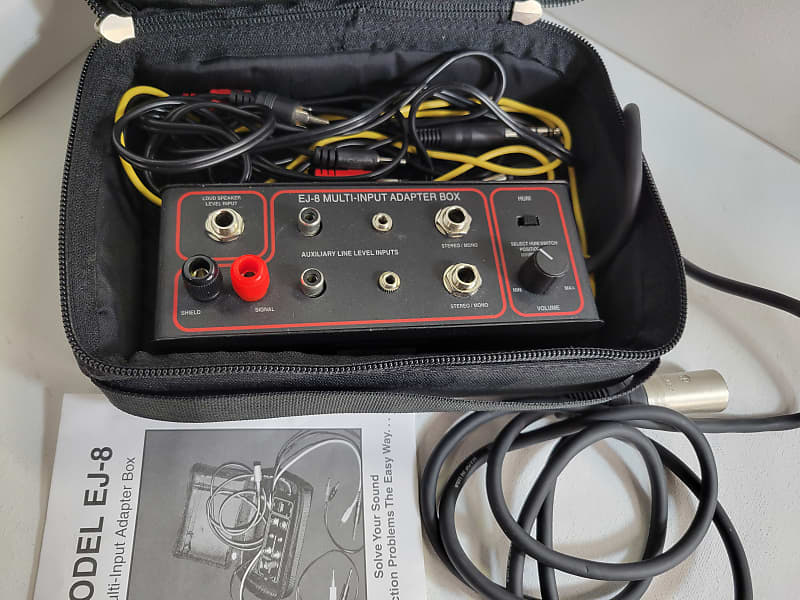 EMtech Model EJ-8 Multi-Input Adapter Box | Reverb