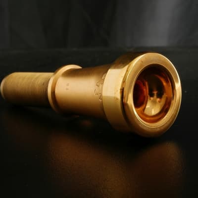 Pre-Owned Monette Raja P3-STC Trumpet in Brushed Gold Plate! | Reverb