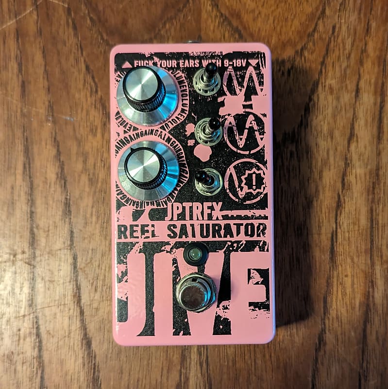 JPTR FX JIVE Reel Saturator 2020s - Limited edition pink | Reverb