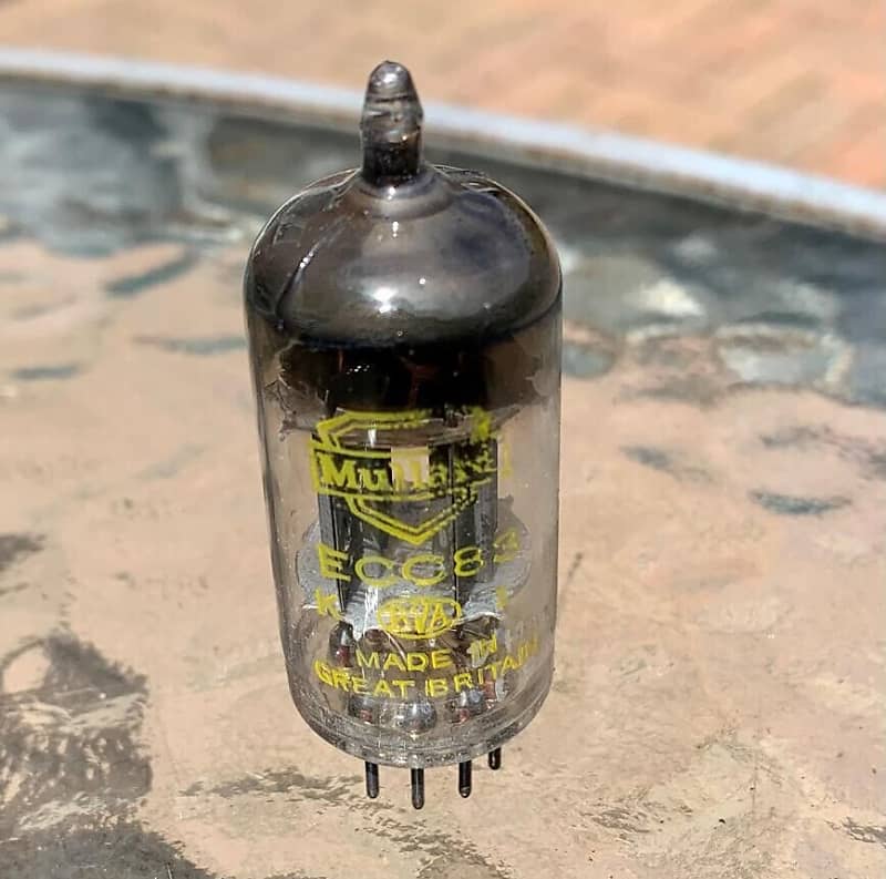 Vintage Sixties Mullard Blackburn ECC83 / 12AX7 preamp | Reverb UK