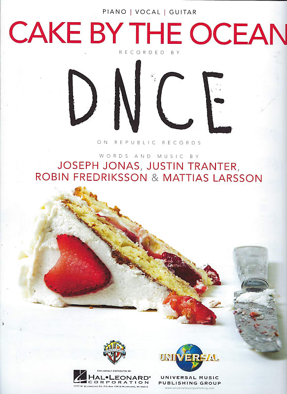 DNCE Cake by the Ocean Sheet Music | Reverb