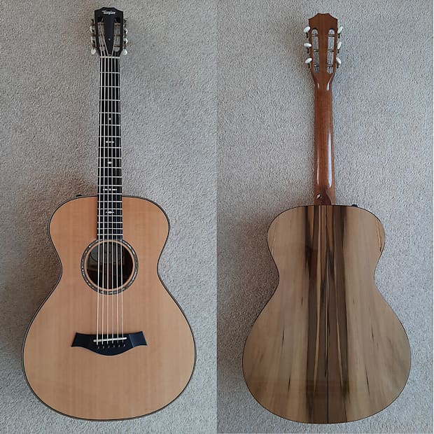 Taylor 712e 12-Fret Fall LTD Blackheart Sassafras | Reverb