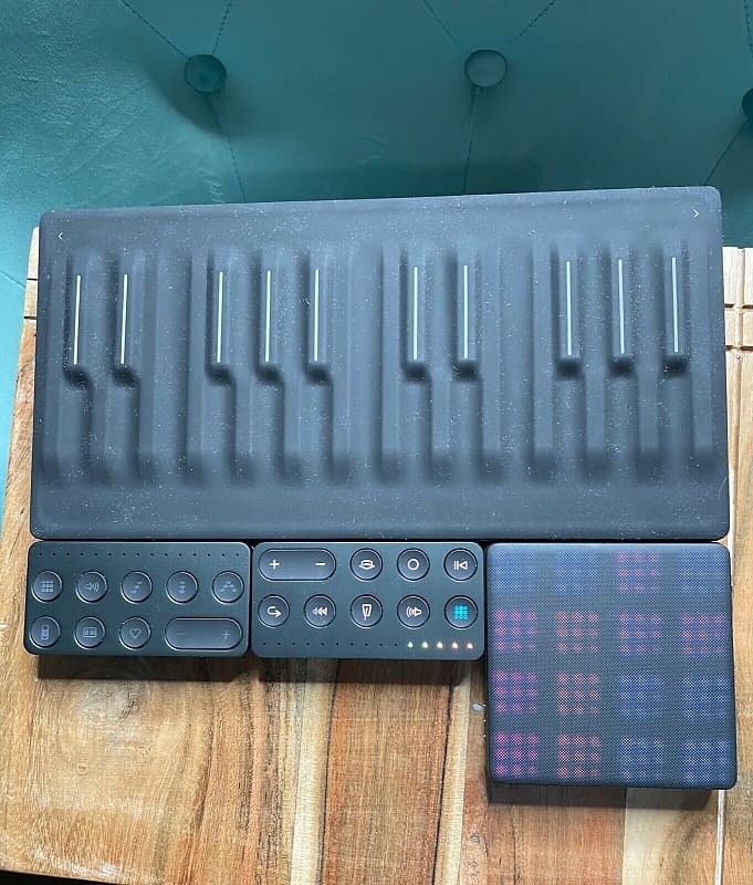 Roli Block Lot - Seaboard, LightPad, Loop, and Live Blocks - | Reverb