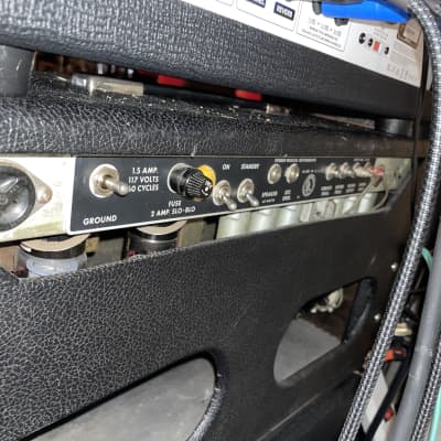 Fender Bandmaster Reverb 1969 - Silver Panel Drip Edge | Reverb