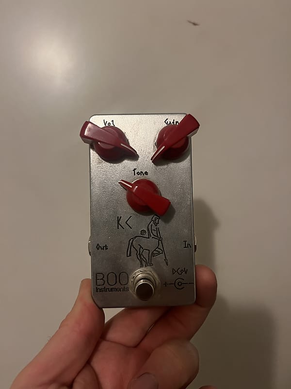 Boo Instruments KC Overdrive (Klone) 2013 - Brushed Metal | Reverb