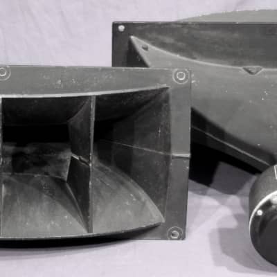 Pair of vintage ALTEC horns and drivers | Reverb