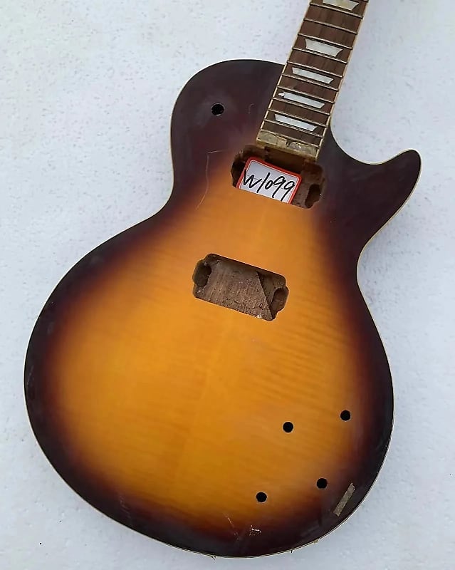 Richwood LP Les Paul Style Guitar Body and Neck DIY Project | Reverb