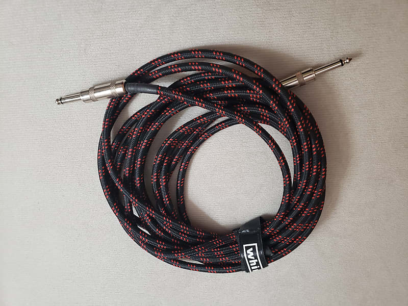 Whirlwind Custom INSTB20 20 ft Tweed Covered Guitar Cable | Reverb