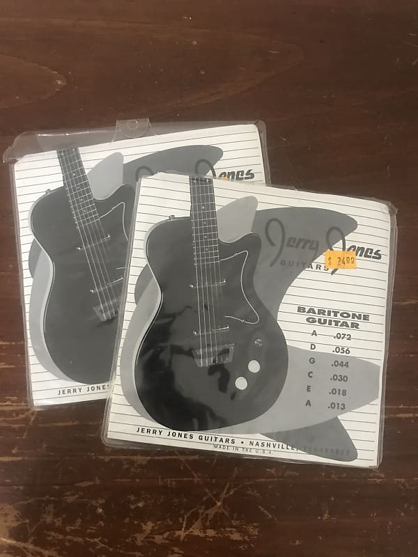 2 sets of Jerry Jones Vintage Baritone Guitar Strings | Reverb