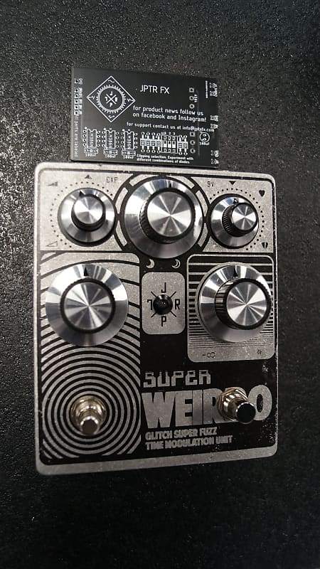 JPTR FX Super Weirdo Fuzz/Modulator Pedal! | Reverb