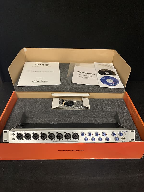 PreSonus FP 10 Firewire Recording Interface (24bit/95k) | Reverb
