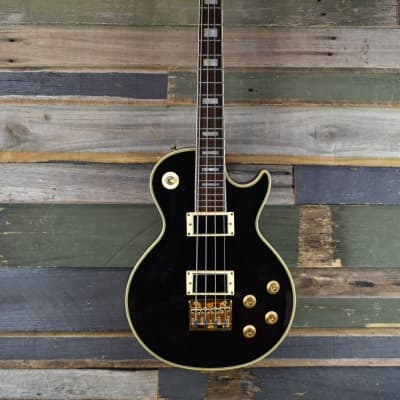 Greco EGB-850 Les Paul Bass 1991 - Black | Reverb Australia