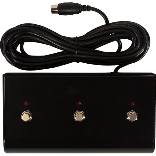 Footswitch Box - for Marshall, Three Button, LED, DIN Plug | Reverb