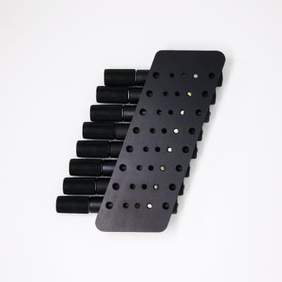 8-string multiscale headless guitar bridge tuners by MITSEL | Reverb