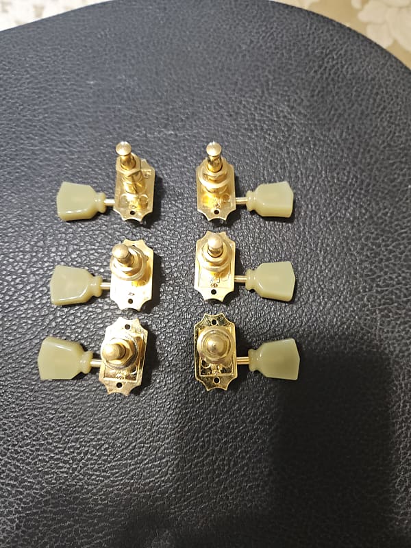 Grover deluxe gold tuners For gibson les paul,dove ,.and | Reverb