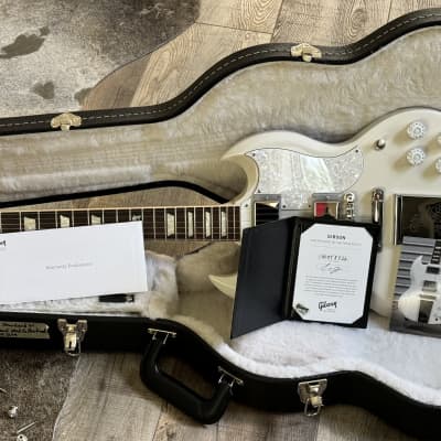 Gibson 61’ SG 2022 - Pearl Sparkle Mod Collection (Mint) | Reverb